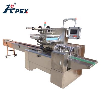 China Temperature Control Crackers Biscuit Film Auto Packing Machine With Counting for sale