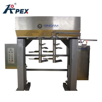 China 600Kg Per Batch Biscuit Making Machine Commercial Kneader Automatic Big Baking Vertical Dough Mixer for sale