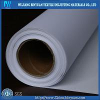 China Polyester Blank Digital Printing UV Canvas 175gsm 280um 24-122 inch Width for sale