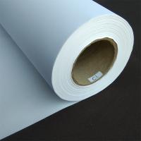 China Polyester Blank Digital Printing UV Canvas 175gsm 280um 24-122 inch Width for sale