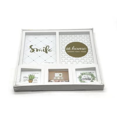 Cina Strutture decorative della foto del collage della famiglia con la tecnica dello stampaggio ad iniezione in vendita