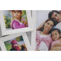 China White Gallery Wall Picture Frames , Eco Friendly Large Multi Photo Frames for sale