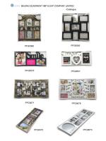 China Multiple Gallery Wall Picture Frames , Plastic Picture Frames PFG0059 for sale