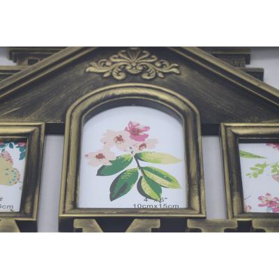 Cina Collage amichevole della cornice della famiglia di Eco, grandi cornici dell'oro in vendita