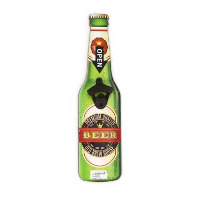 Cina Apribottiglie su ordinazione di attaccatura di parete di forma 40 x 10 x 0,9 cm per il cappuccio della birra in vendita