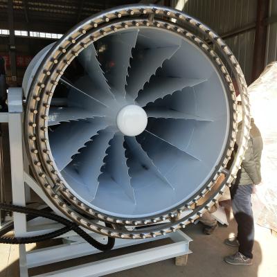 China Mobile Trailer Mounted Water Mist Cannon Remote Control For Agriculture Protection for sale