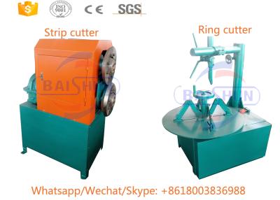 China Compact Structure Scrap Rubber Tires Recycling Machine With Semi Automatic Control System for sale