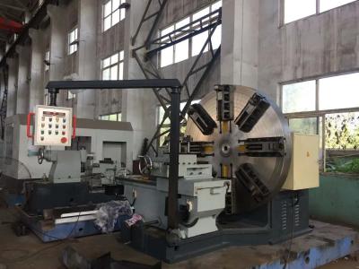 China Face Flat Bed CNC Lathe Machine , Heavy Duty Automatic Lathe Machine for sale