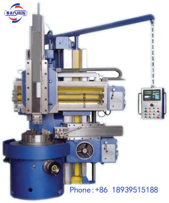 China Double Column Vertical Turning Lathe Machine For The Rough And Fine Processing for sale