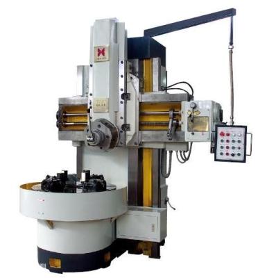 China Large Diameter Vertical Lathe Machine / Automatic Single Column Vertical Lathe for sale