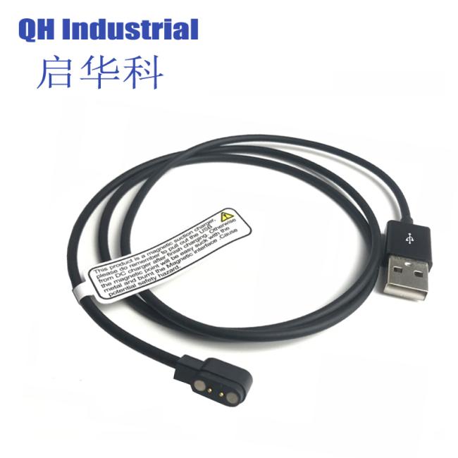 2Pin 2.84mm RoHS Standard DVD Connector Pogo Pin RoHS Standard For PCB Magnetic Laptop Power Connector