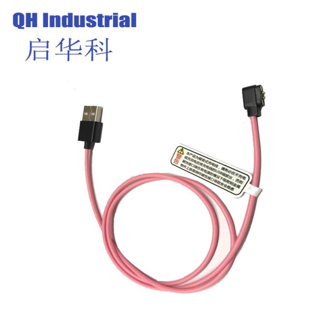 2Pin 2.84mm RoHS Standard Localizer Connector Magnetic Pogo Pin USB Connector Standard Ethernet magnetic pogo pin