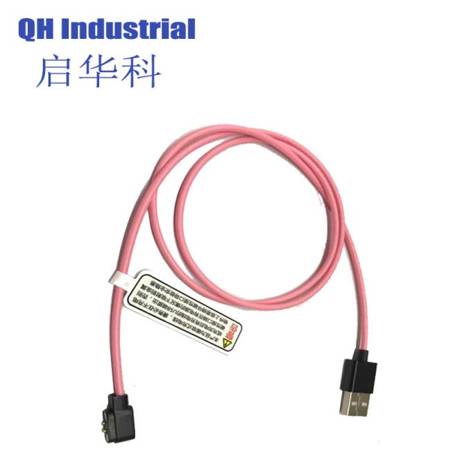 2Pin 2.84mm RoHS Standard Localizer Connector Magnetic Pogo Pin USB Connector Standard Ethernet magnetic pogo pin