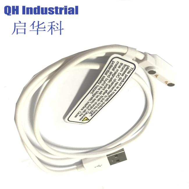 2Pin 7.6mm Pitch Cnc Precision Aerospace Right Angle Type Spring Load Pin Pogo Pin Connectors For Usb 