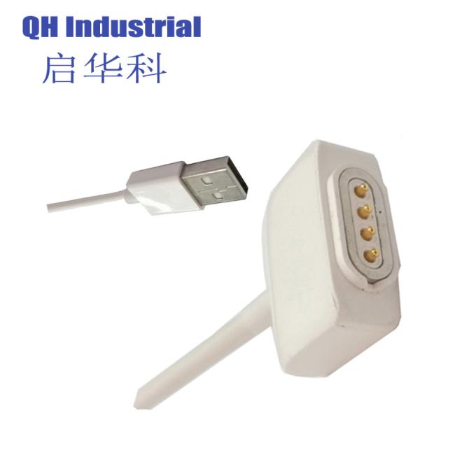 4Pin Netherlands Sensor Connector Pogo Pin Magnetic Connector Pogo Pin Connector For Smart Watch