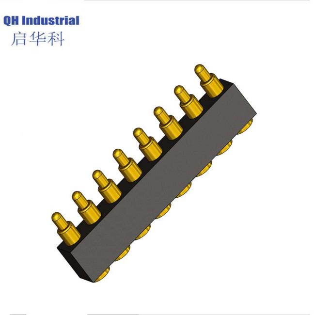 8Pin Chile Smart Watch Connector spring loaded pin Connector Magnetic Connector Waterproof spring loaded pin Connector