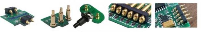 Body Brass Ethernet Single End Pin Cap Pogo Pin