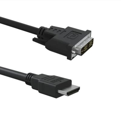 China DVI to HDMI Adapter DVI D 18+1 Male to HDMI Female Cable Connector Converter for Projector Wire Computer Laptop Desktop for sale