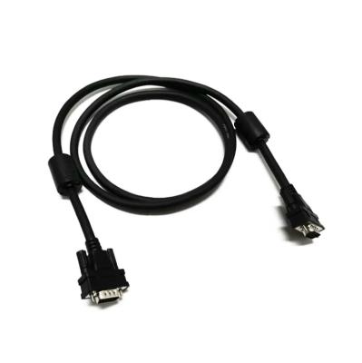 China OEM Male D-sub 15 pin Connector VGA DB 15 P D-sub Extent Cord Monitor Video Cable Assembly Computer Gold PVC for sale