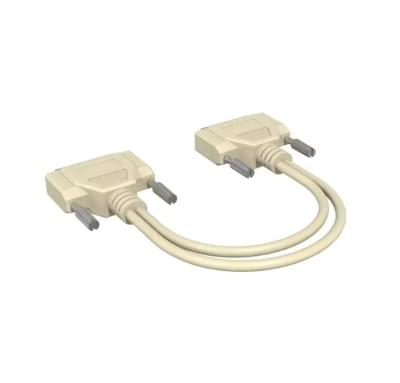 China Hot Sale RS232 25-pin serial cable connects directly to the male DB25 25-pin computer expansion printer data cable for sale