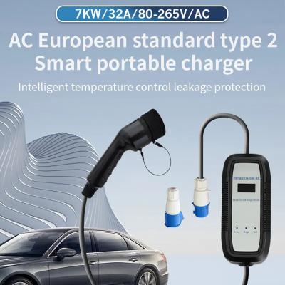 China Factory Wholesale New Energy Electric Vehicle Charging Station 7KW AC EV Charger Wall-Mounted AC ELectric Car Charger for Home for sale