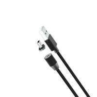 China Magnetic Pogo Pin Connector 3U Gold Plated 1A-3A 12V Fast Charging USB Type C Data Cable for sale