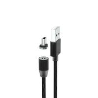 China Magnetic Pogo Pin Connector 3U Gold Plated 1A-3A 12V Fast Charging USB Type C Data Cable for sale