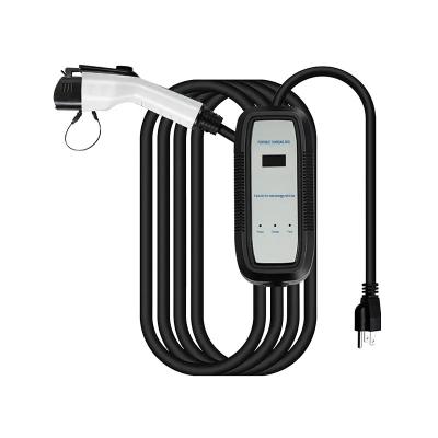 China Portable EV Charger 16A 32A 3.5kw 7kw GBT Type1 Type 2 EV Charging Station Suitable for Multi-brand Cars Vehicle Charging Gun for sale