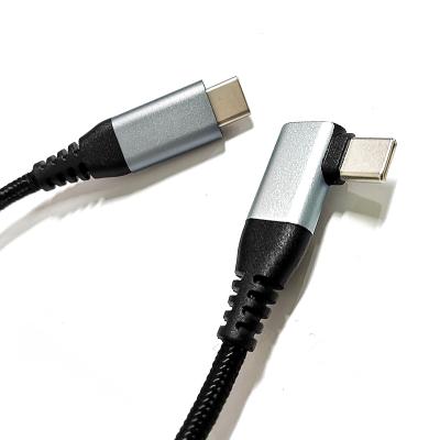 China Hot Selling Nylon Braided Electrical Cable Phone C-type to C-type Cable type-c Suitable for Phone Tablet Computer Power Bank for sale