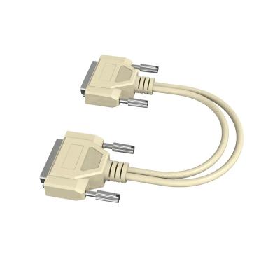 China Factory Direct DB25 Serial Data Cable Male to Male Computer Wire with Copper Conductor Insulation Parallel Port Printing Desktop TV Cable for sale