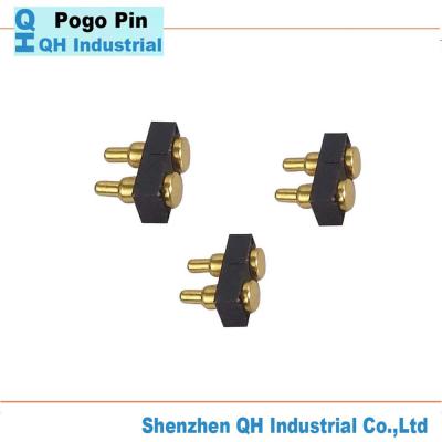 China 2Pin 2.54mm Pitch 5.0mm Length Pogo Pin Connector for sale