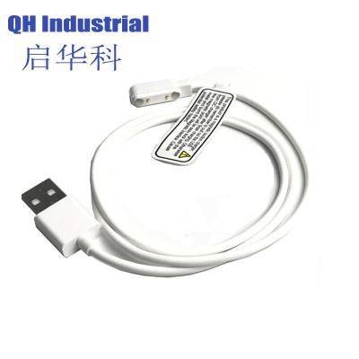 중국 2핀 7.6mm 피치 방수 포고 핀 커넥터 전자 커넥터 2핀 자기 포고 핀 커넥터 판매용