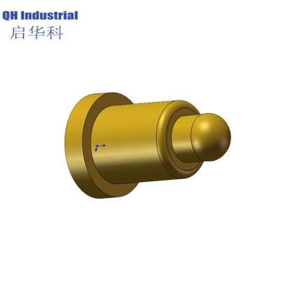 China SMT 3.5mm SUS 304 Tablet Double-Head Rf Pogo Pin Free Sample Amphenol Screw Contact Pin for sale