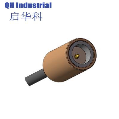China 2Pin Gear IDI 90 Degree Bend Pogo Pin Flat Pogo Pin Standard Androvid Tv Box SMT Pogo Pin for sale