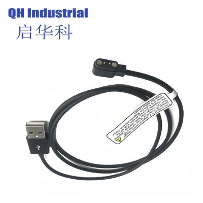 China 2Pin 2.84mm RoHS Standard DVD Connector Pogo Pin RoHS Standard For PCB Magnetic Laptop Power Connector for sale