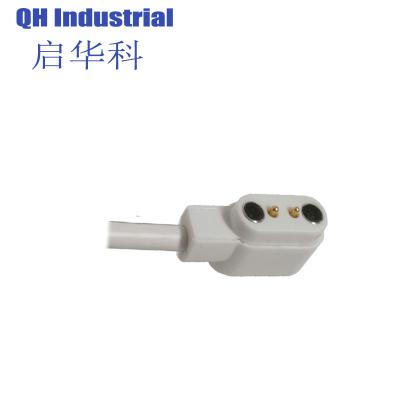 China 2PinRoll & Reel Tape Package Aerospace Connector magnetic cable connector Waterproof Tablet Magnetic Power Connector for sale
