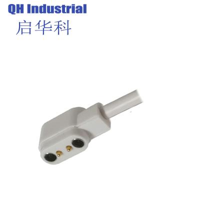 China 2PinRoll & Reel Tape Package Aerospace Connector magnetic cable connector Waterproof Tablet Magnetic Power Connector for sale