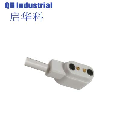 China 2PinRoll & Reel Tape Package Aerospace Connector magnetic cable connector Waterproof Tablet Magnetic Power Connector for sale