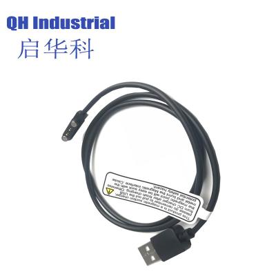 China 2Pin SMD Dip SMT Right Angle Rolling Solder Cup Power Connector magnetic power connector for sale
