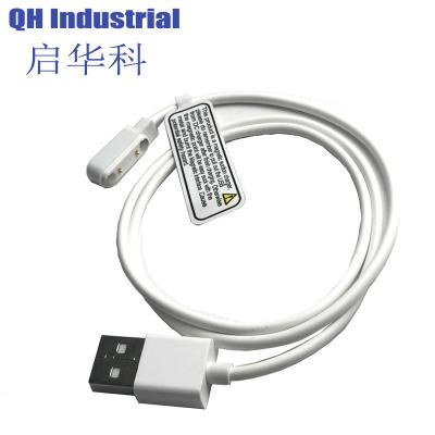 중국 2핀 7.6mm 피치 장수 시간 내구성 항공우주 단일 헤드 포그 핀 소켓 포고 핀 자기 포고 핀 USB 커넥터 판매용