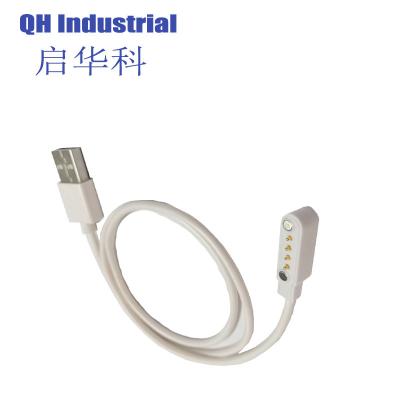 China 4pins 2,54mm Pitch Tschechische Republik Nicht-Standard-DVD-Anschluss magnetisch gefüllter Federanschluss zu verkaufen