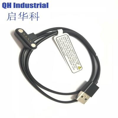 China 4pins 2,5mm Tonhöhe kundenspezifischer USB 90 Grad Biegen Pogo Pin Flat Pogo Pin Schweden Swp Spring Laptop SMA Rf Pogo Pin zu verkaufen