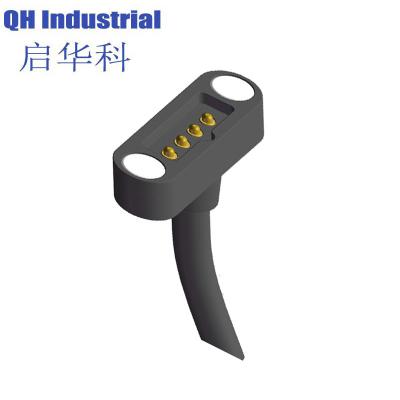 중국 4Pin 우크라이나 통신 커넥터 스프링 충전 핀 자기 커넥터 4Pin 스프링 충전 핀 자기 커넥터 판매용