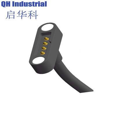 중국 4Pin 우크라이나 통신 커넥터 스프링 충전 핀 자기 커넥터 4Pin 스프링 충전 핀 자기 커넥터 판매용