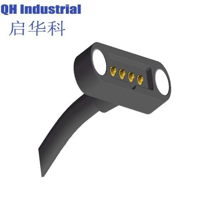 중국 4Pin 우크라이나 통신 커넥터 스프링 충전 핀 자기 커넥터 4Pin 스프링 충전 핀 자기 커넥터 판매용