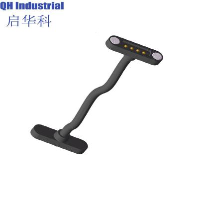 중국 4핀 스페인 충전기 커넥터 자석 스프링 충전 핀 충전기 커넥터 자석 스프링 충전 커넥터 판매용