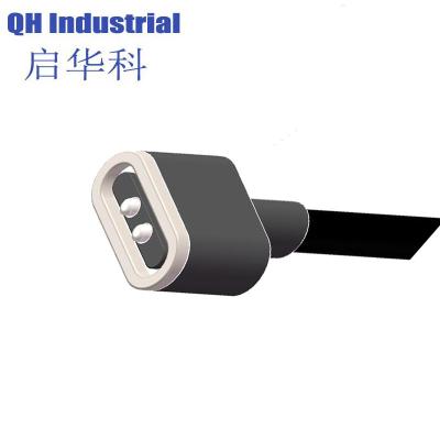 China 4Pin Russian Federation Mobile Phone Connector spring loaded pin Magnetic Connector spring loaded pin Cable for sale