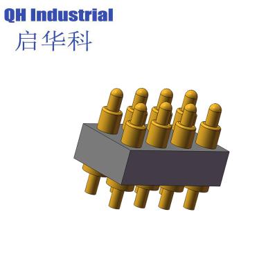 China 8Pin United Emirates Mp4 Mp5 Connector spring loaded pin Magnetic Connector Magnetic spring loaded pin Charger for sale