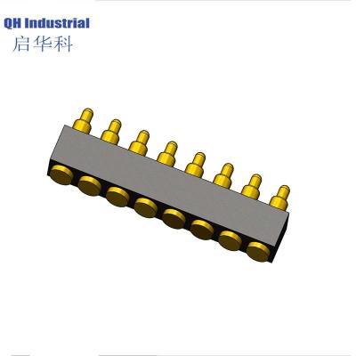 China 8Pin Chile Smart Watch Connector spring loaded pin Connector Magnetic Connector Waterproof spring loaded pin Connector for sale