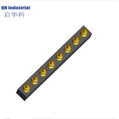 China 8Pin Chile Smart Watch Connector spring loaded pin Connector Magnetic Connector Waterproof spring loaded pin Connector for sale
